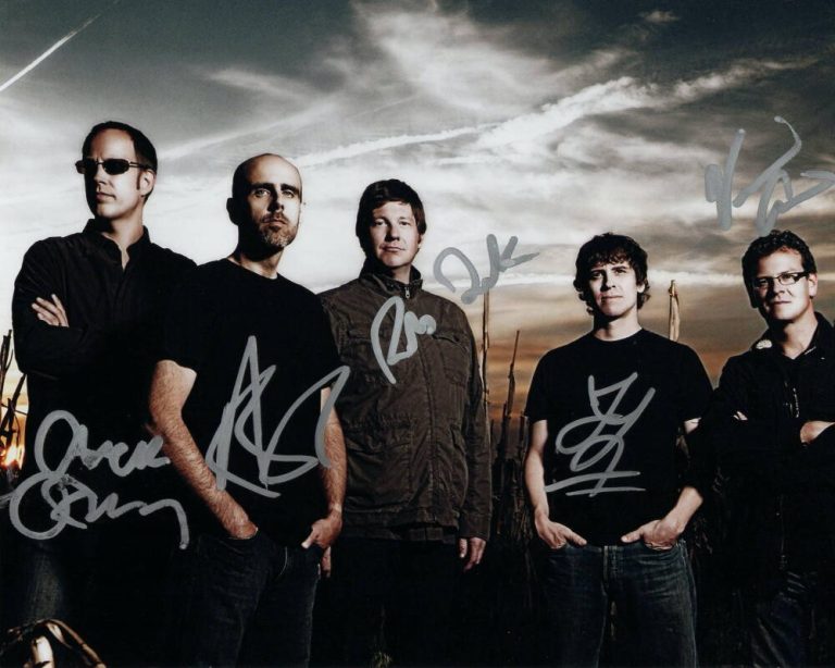 moe. FULL BAND SIGNED AUTOGRAPH 8x10 PHOTO - FATBOY, HEADSEED, NO DOY ...