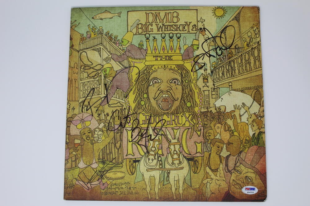 DAVE MATTHEWS BAND (X4) SIGNED AUTOGRAPH ALBUM VINYL RECORD - BIG ...