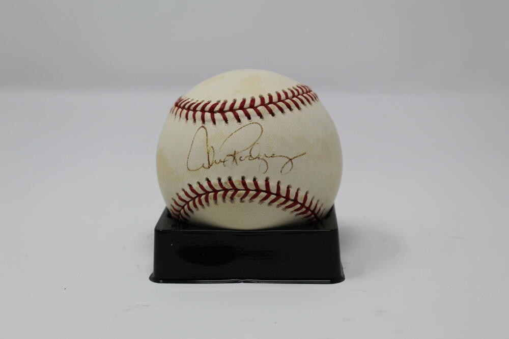 ALEX RODRIGUEZ SIGNED AUTOGRAPH OFFICIAL MAJOR LEAGUE BASEBALL - FULL ...
