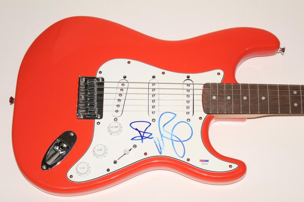 IGGY POP SIGNED AUTOGRAPH FENDER BRAND ELECTRIC GUITAR - PUNK ROCK ...