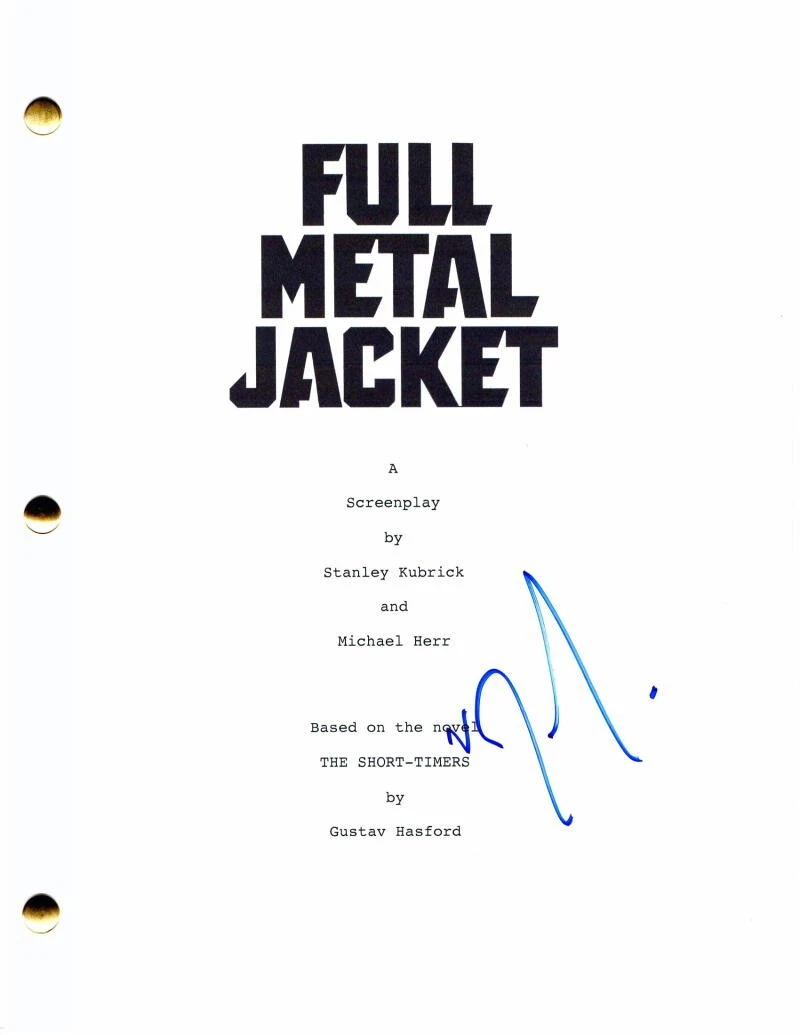 VINCENT D'ONOFRIO SIGNED AUTOGRAPH "FULL METAL JACKET" FULL MOVIE ...