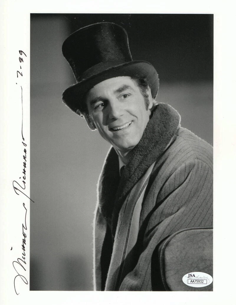 MICHAEL RICHARDS SIGNED AUTOGRAPH 8x10 PHOTO - COSMO KRAMER SEINFELD ...