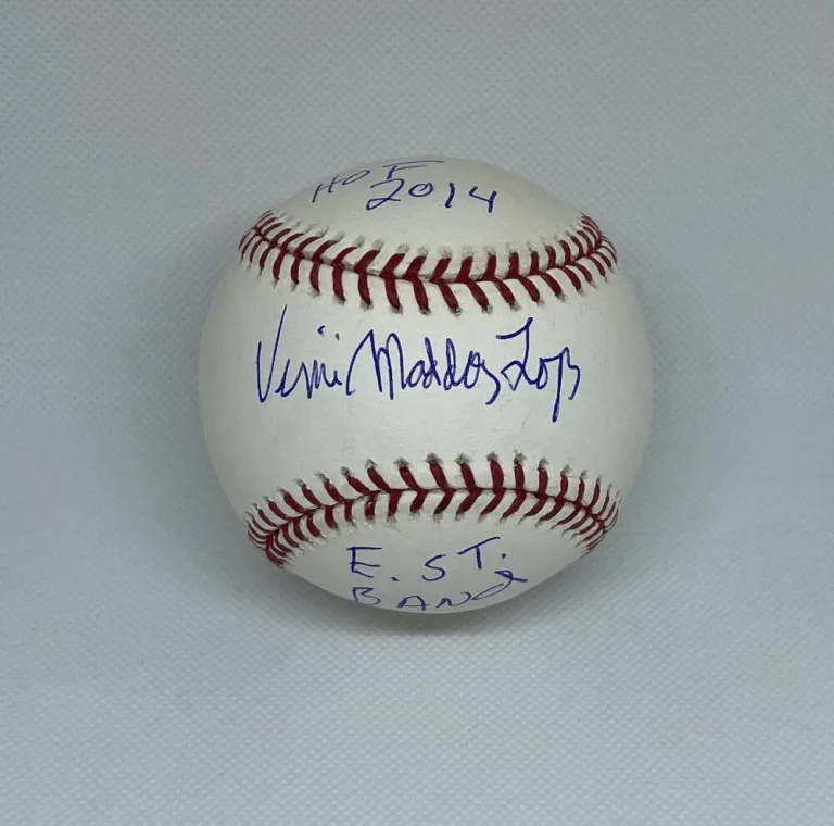 VINI MAD DOG LOPEZ SIGNED AUTOGRAPH BASEBALL BRUCE SPRINGSTEEN E STREET ...