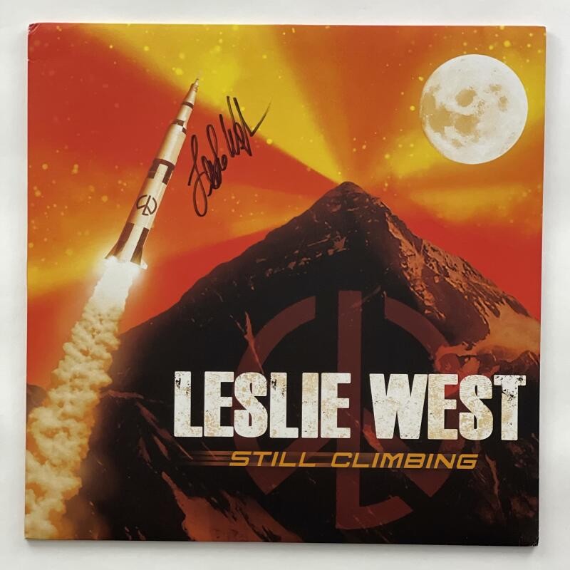 LESLIE WEST SIGNED AUTOGRAPH ALBUM VINYL RECORD - STILL CLIMBING ...