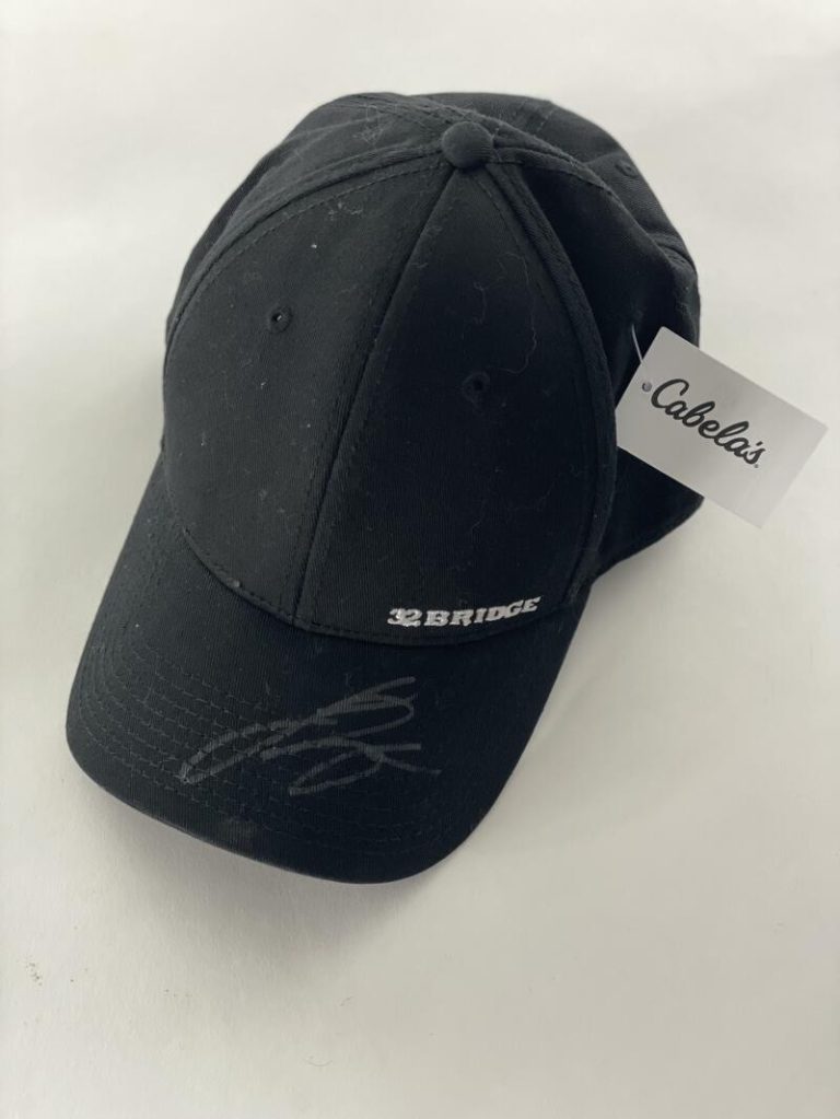LUKE BRYAN SIGNED AUTOGRAPH CABELA'S 32 BRIDGE HAT - CRASH MY PARTY ...