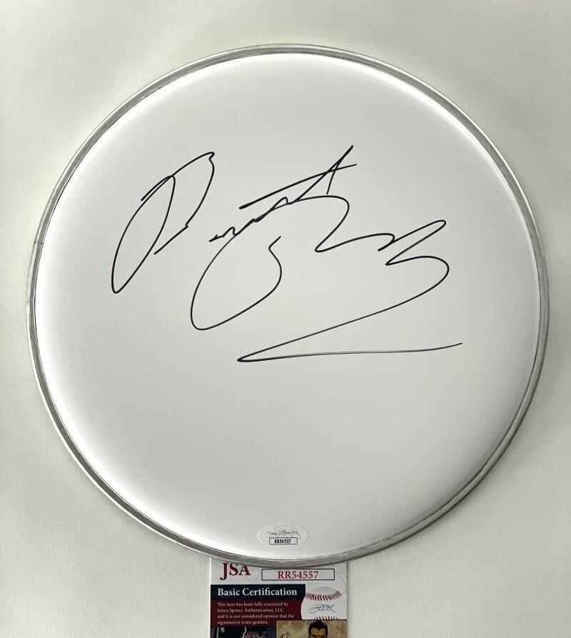 BUTCH TRUCKS SIGNED AUTOGRAPH 10" DRUMHEAD - THE ALLMAN BROTHERS BAND W ...