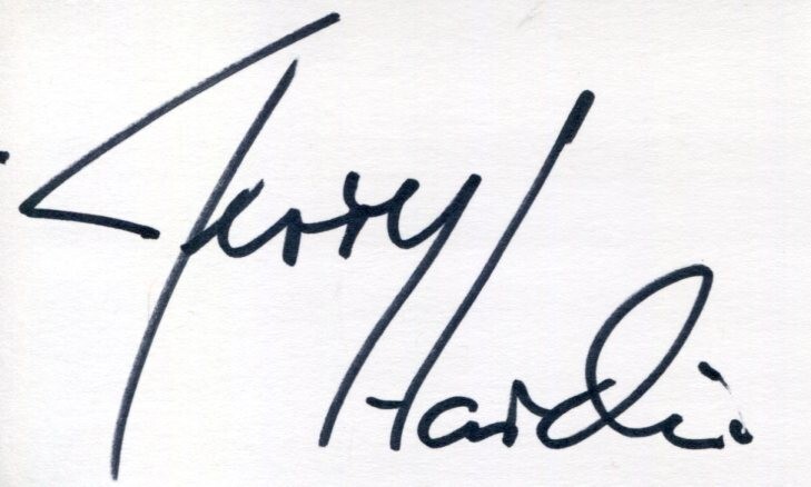 Jerry Hardin The X Files Star Trek Dr. Quinn Twilight Zone Signed ...