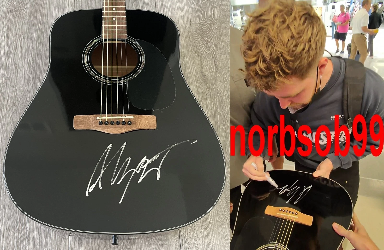 ALEX WARREN ORDINARY SIGNED AUTOGRAPH F/S GUITAR w/EXACT VIDEO PROOF ...
