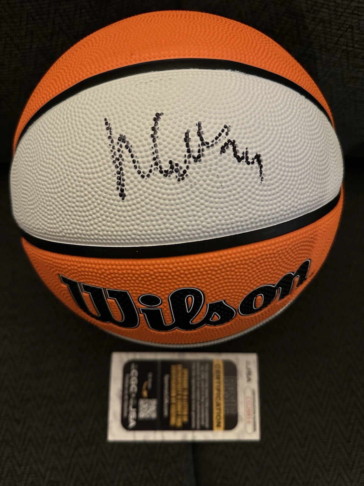 Napheesa Collier Signed WNBA Basketball JSA COA Authentication ...