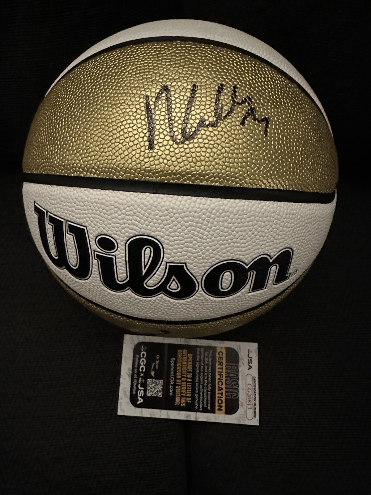 Napheesa Collier Signed WNBA Basketball JSA COA Authentication ...
