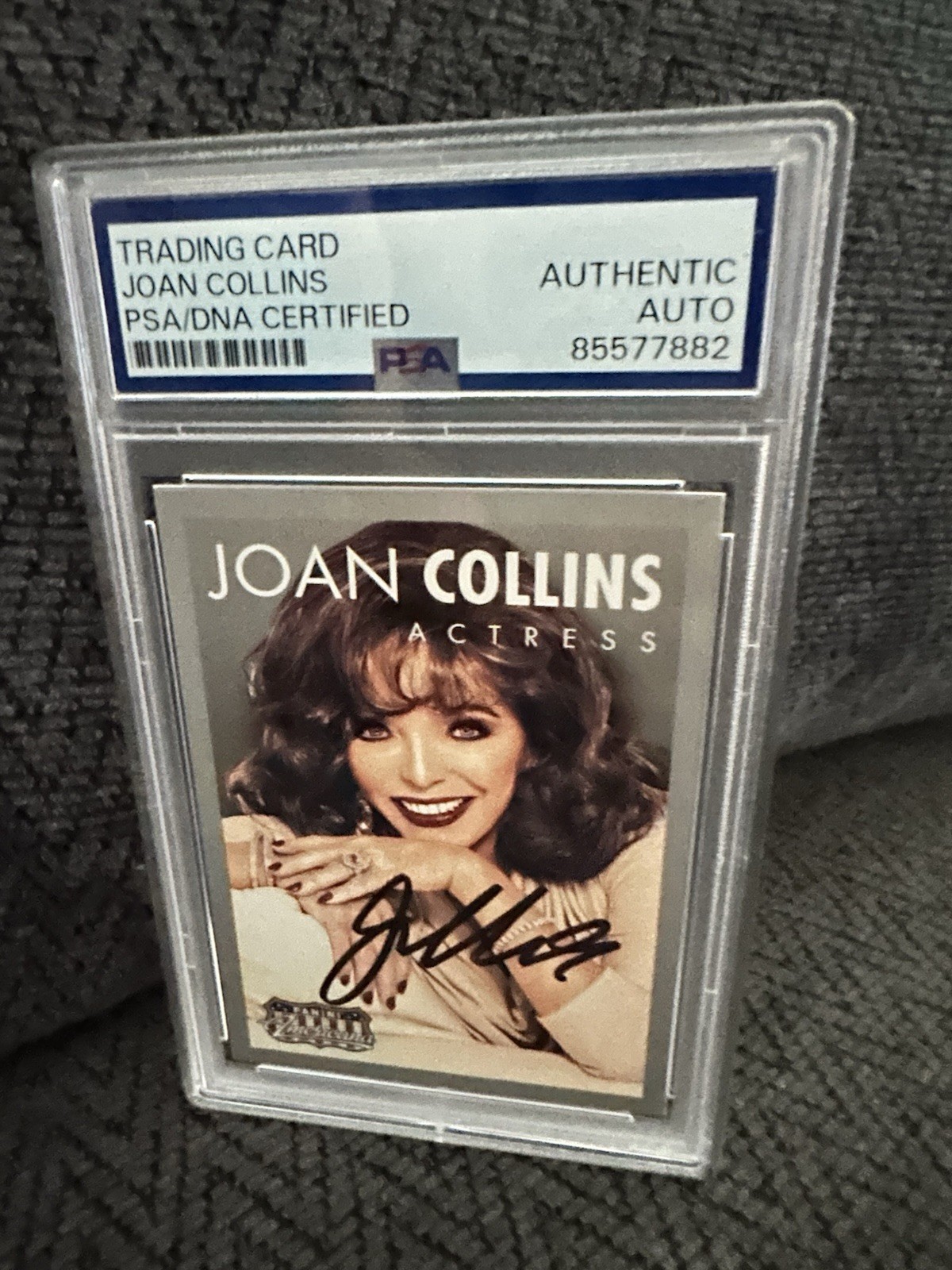 Joan Collins Signed 2015 Panini Americana #25 Trading Card PSA /DNA ...