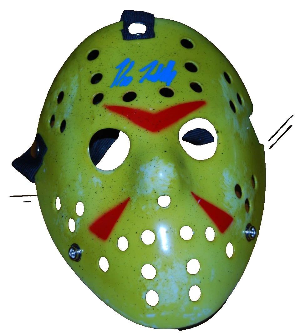 KANE HODDER signed (FRIDAY THE 13TH) Jason Voorhees hockey mask BECKETT ...