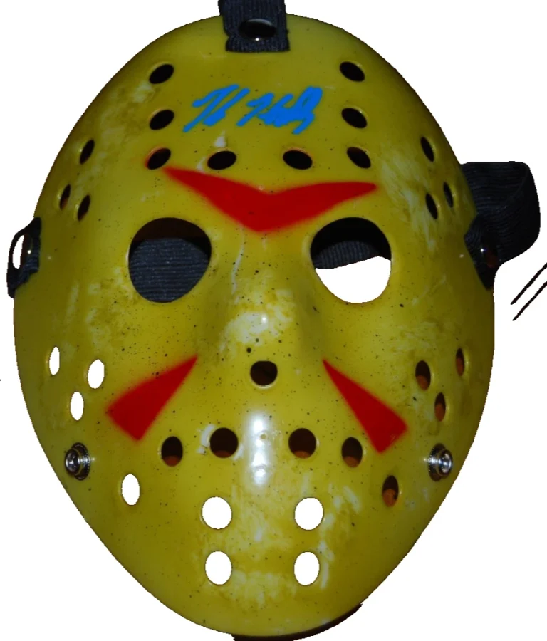 KANE HODDER signed (FRIDAY THE 13TH) Jason Voorhees hockey mask BECKETT ...