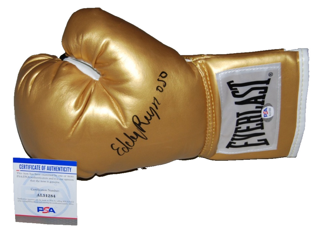 EDDY REYNOSO signed (CANELO) Boxing manager Boxing glove PSA/DNA ...