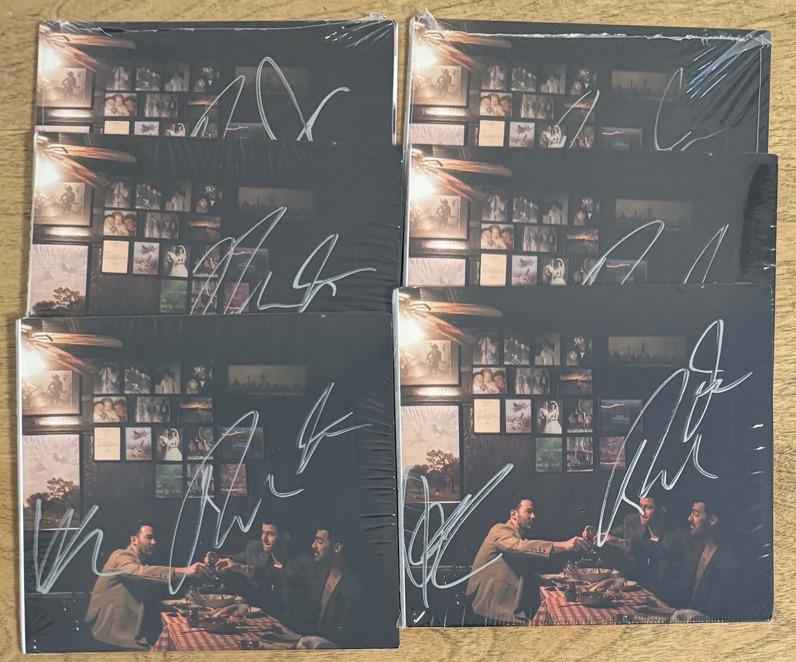 The Jonas Brothers Greetings From Your Hometown SEALED Signed CD Cover ...