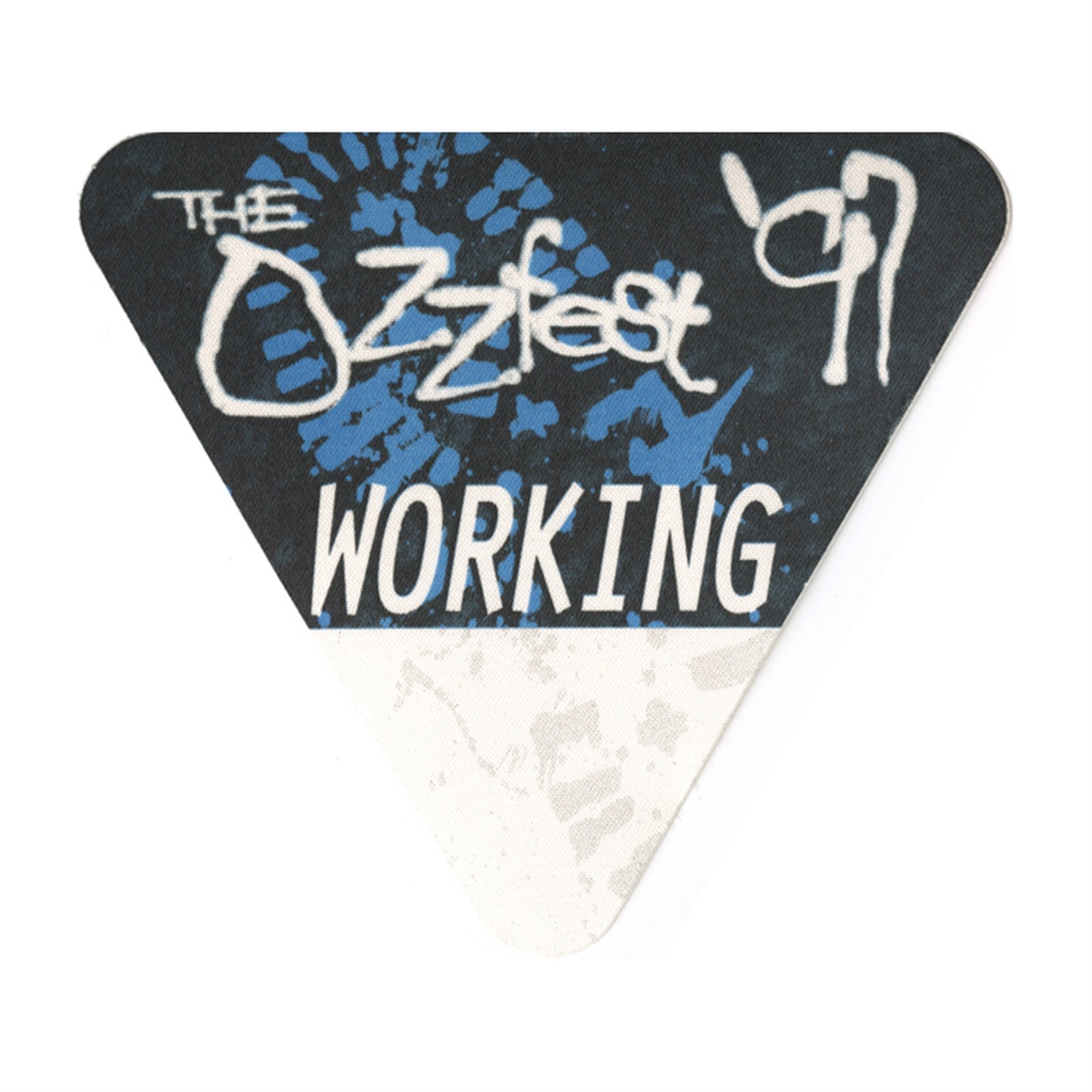 Ozzy Osbourne 1997 Black Sabbath Ozzfest Concert Tour Working Backstage ...
