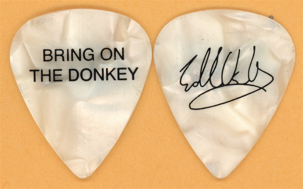 Van Halen EVH Bring On The Donkey Vintage Guitar Pick - 2004 Reunion ...