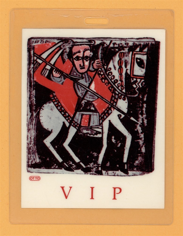 Paul Simon 1986 Graceland Tour VIP Laminated Backstage Pass | Autographia