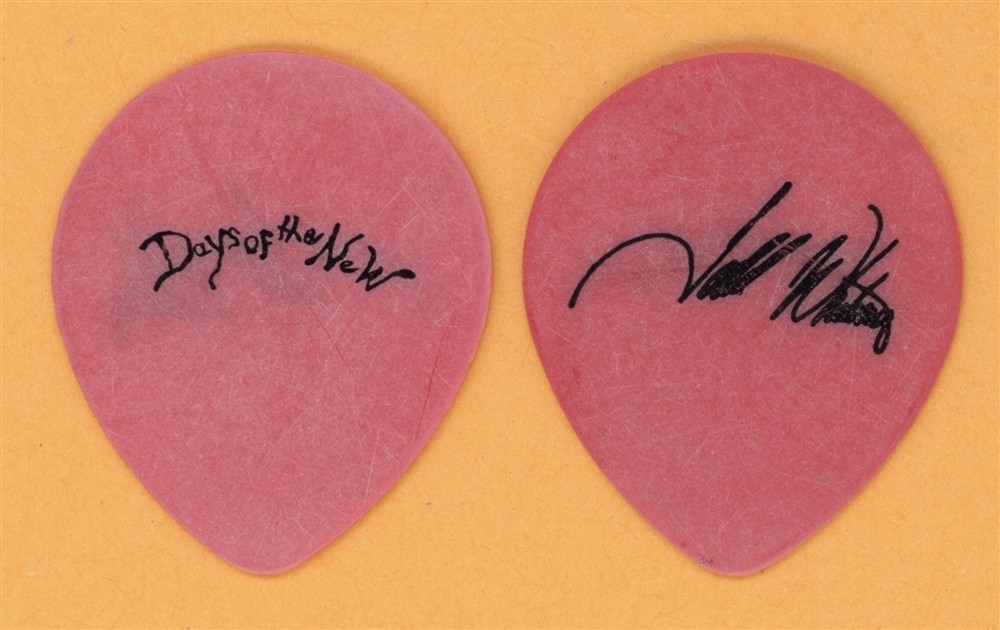 Days of the New Todd Whitener Vintage Guitar Pick - 1997 Orange Tour ...