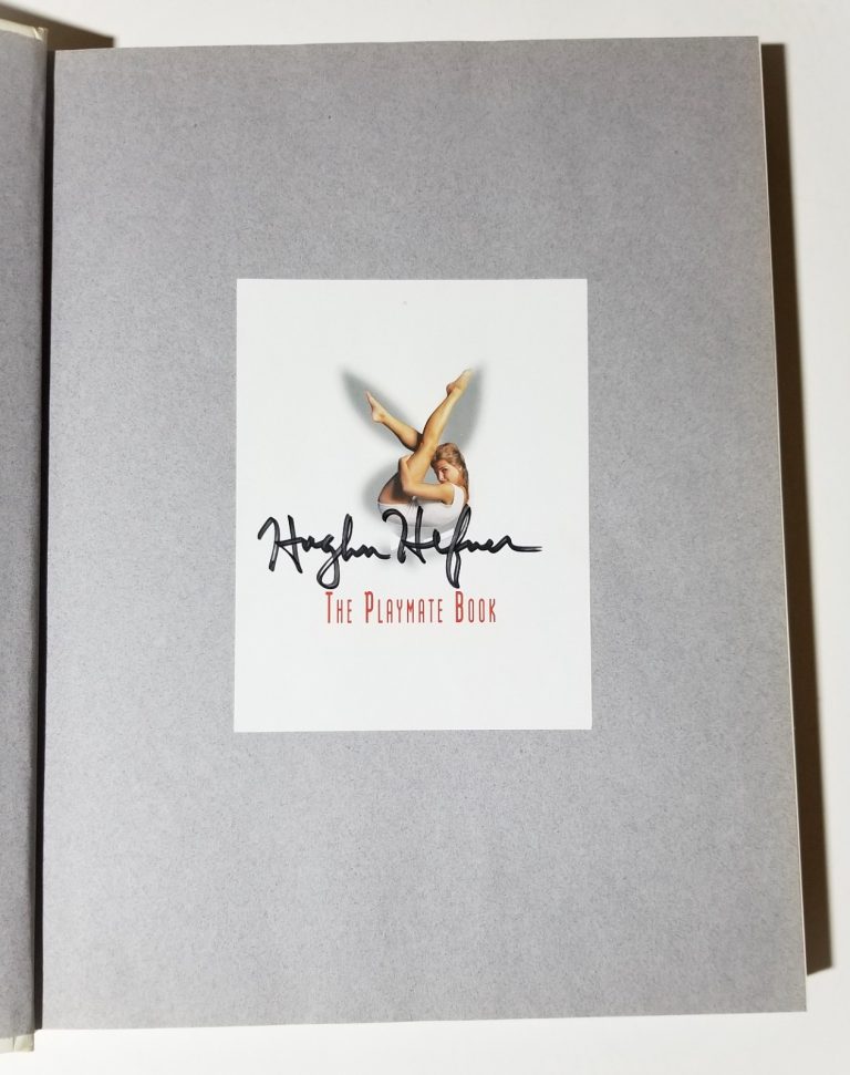 Hugh Hefner REAL SIGNED The Playmate Book Hardcover JSA LOA Autographed ...