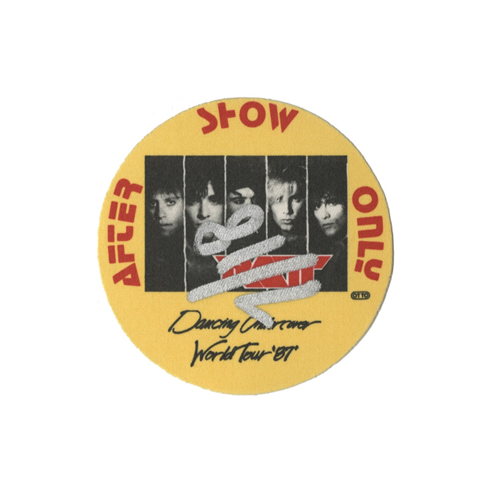 Ratt 1987 Dancing Undercover Concert Tour After Show Backstage Pass ...