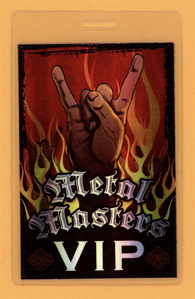 Judas Priest 2008 Motorhead Heaven & Hell Tour VIP Laminated Backstage ...