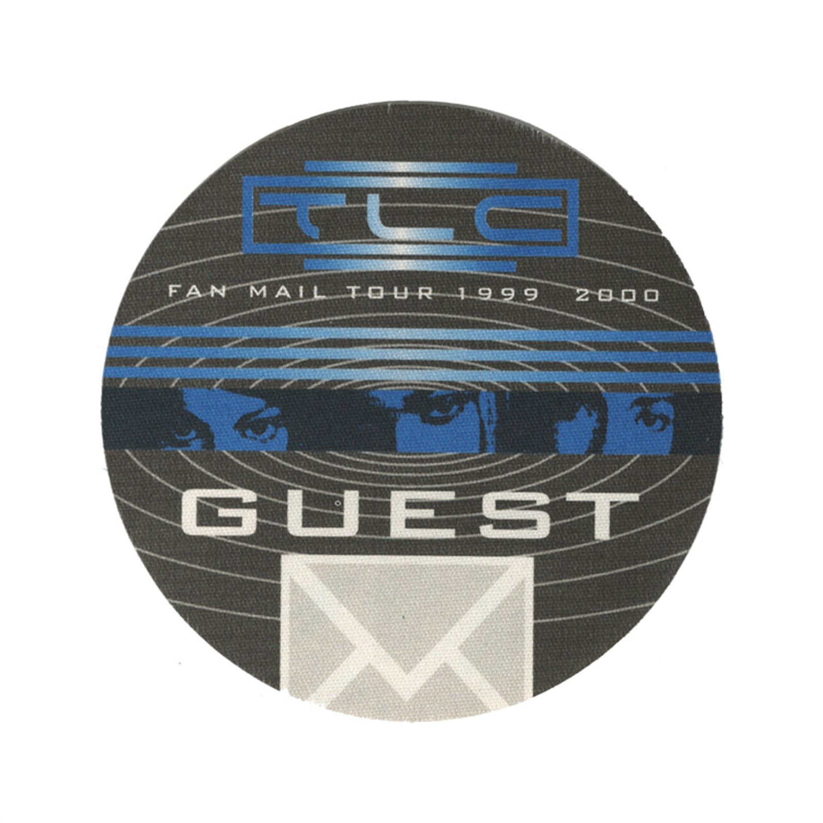 TLC 1999 Fan Mail Concert Tour Band Guest Backstage Pass | Autographia