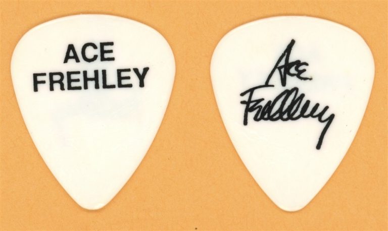 KISS Ace Frehley Frehleys Comet Vintage Guitar Pick - 1990 Trouble ...