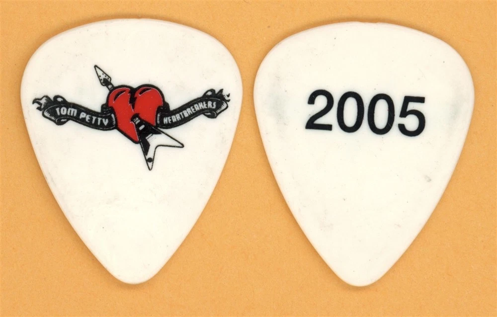 Tom Petty and the Heartbreakers Vintage Guitar Pick - 2005 Tour ...