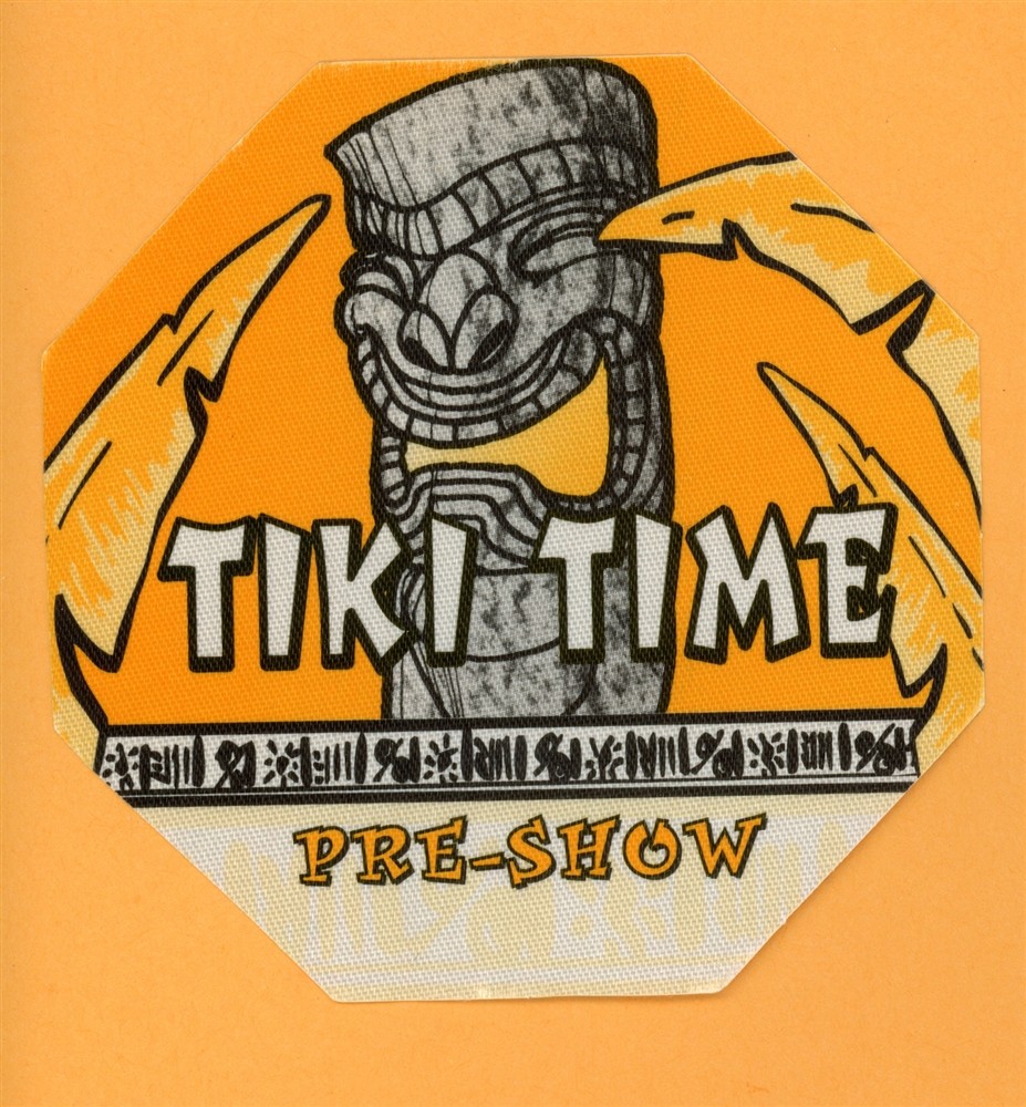 Jimmy Buffett Vintage Cloth Backstage Pass - 2003 Tiki Time Tour ...