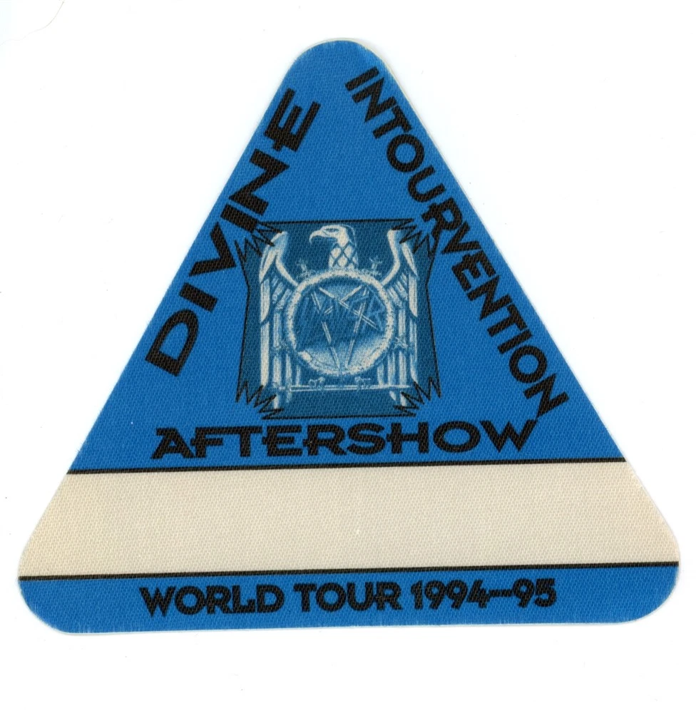 Slayer 1994 Divine InTourvention Concert Tour Backstage Pass RARE RARE ...