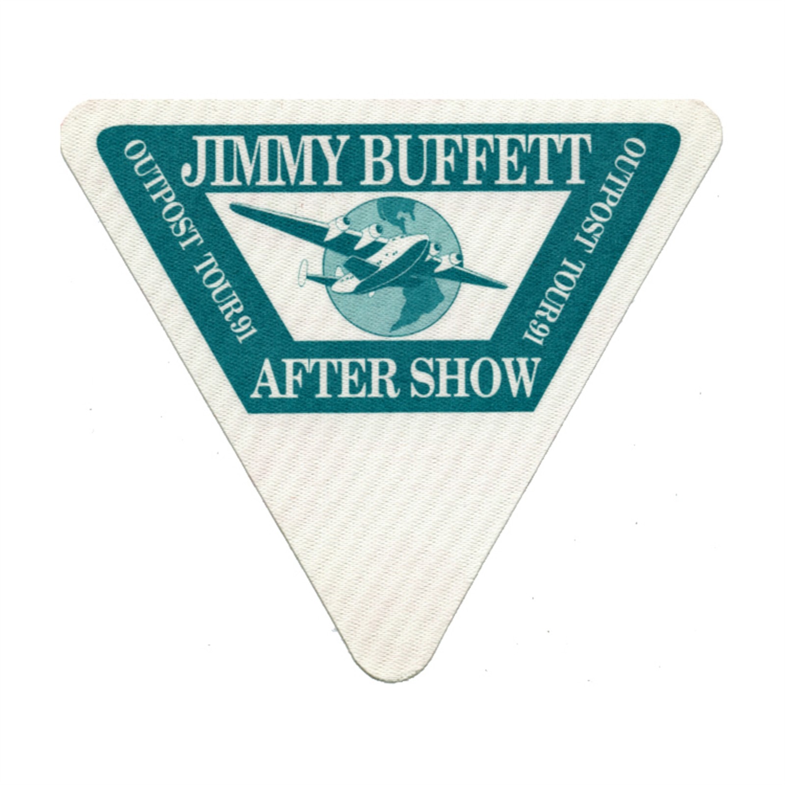 Jimmy Buffett 1991 Outpost Concert Tour Aftershow Backstage Pass ...