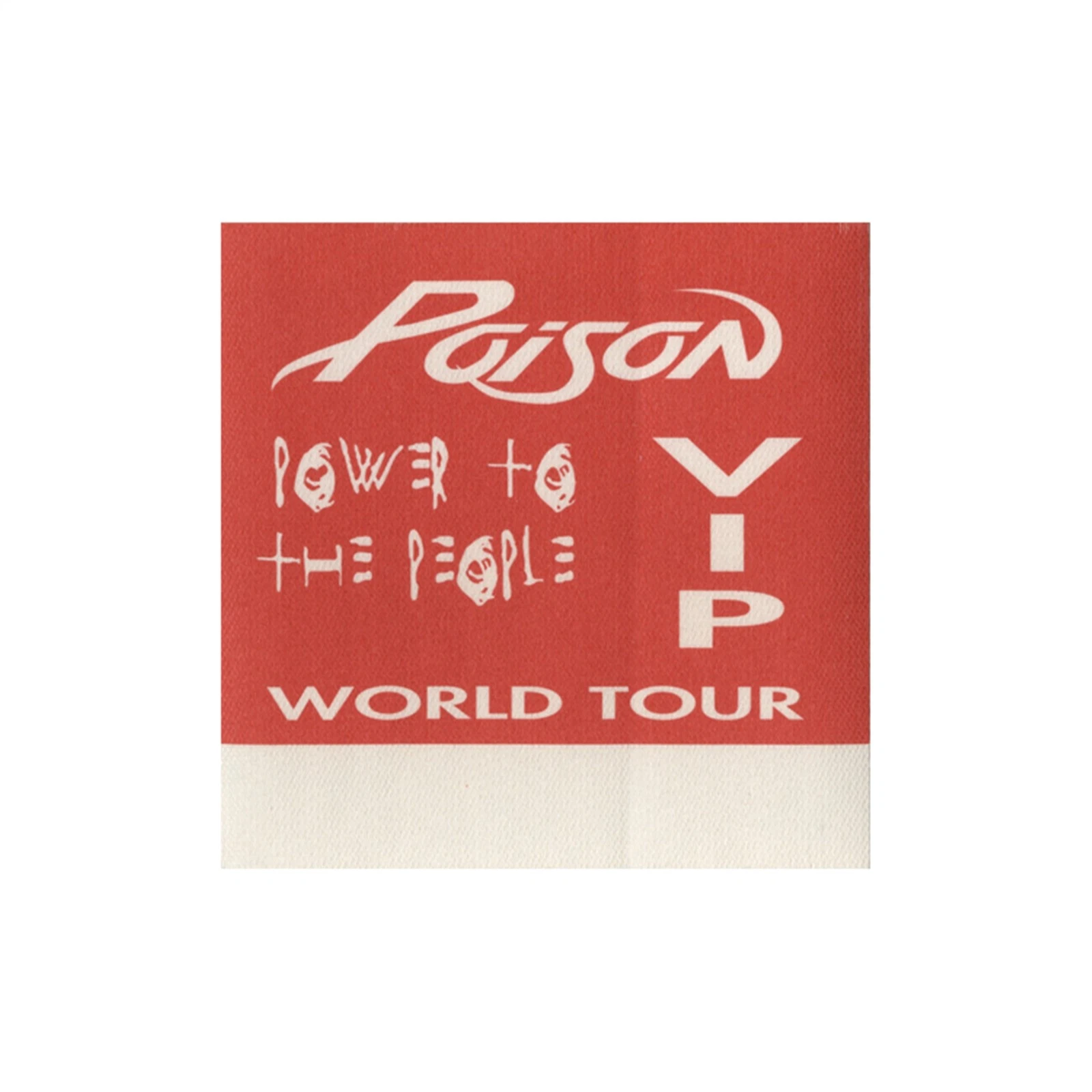 Poison 2000 Crack a Smile Concert Tour VIP Backstage Pass | Autographia