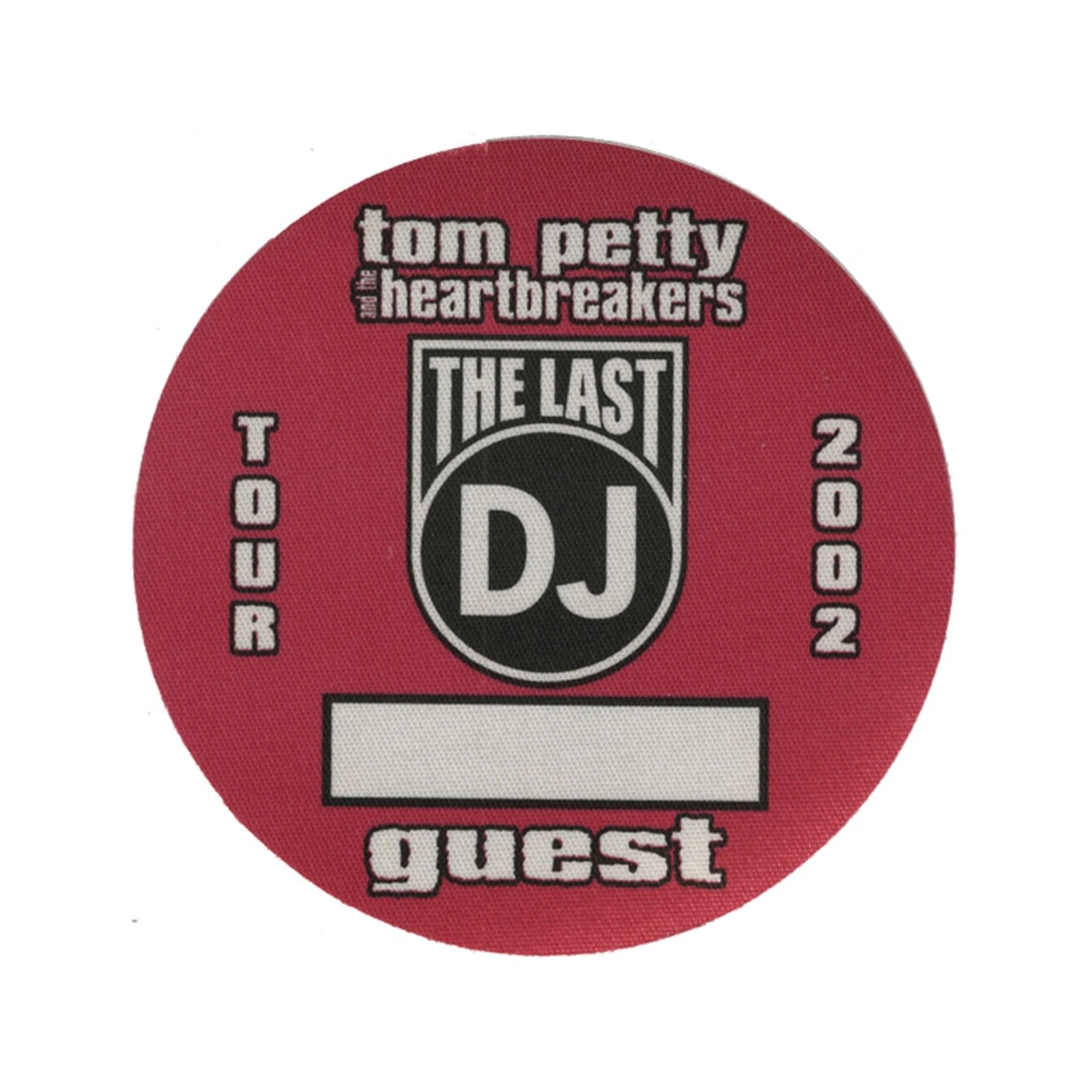 Tom Petty 2002 The Last DJ Concert Tour Guest Backstage Pass | Autographia