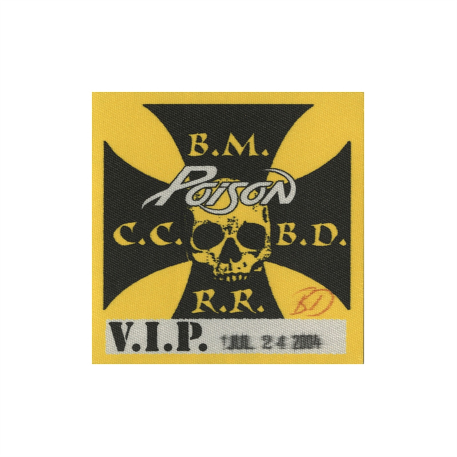 Poison 2004 Rock the Nation Concert Tour VIP Backstage Pass | Autographia