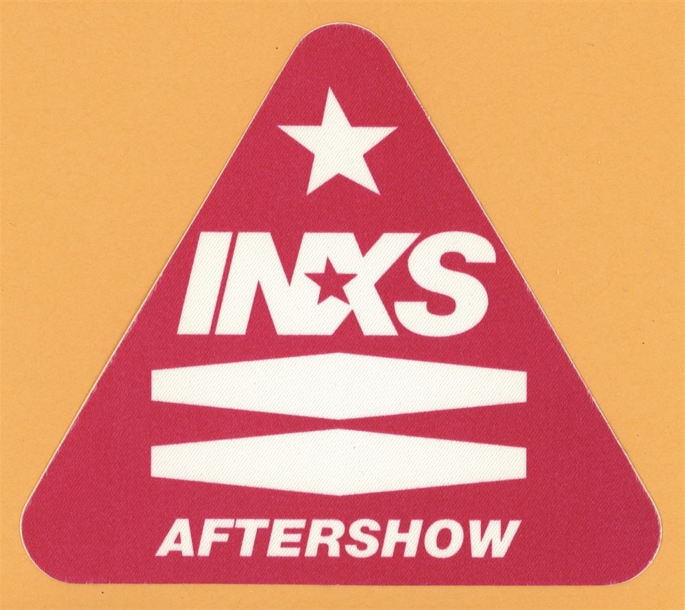 INXS 1997 Elegantly Wasted Concert Tour Aftershow Backstage Pass ...