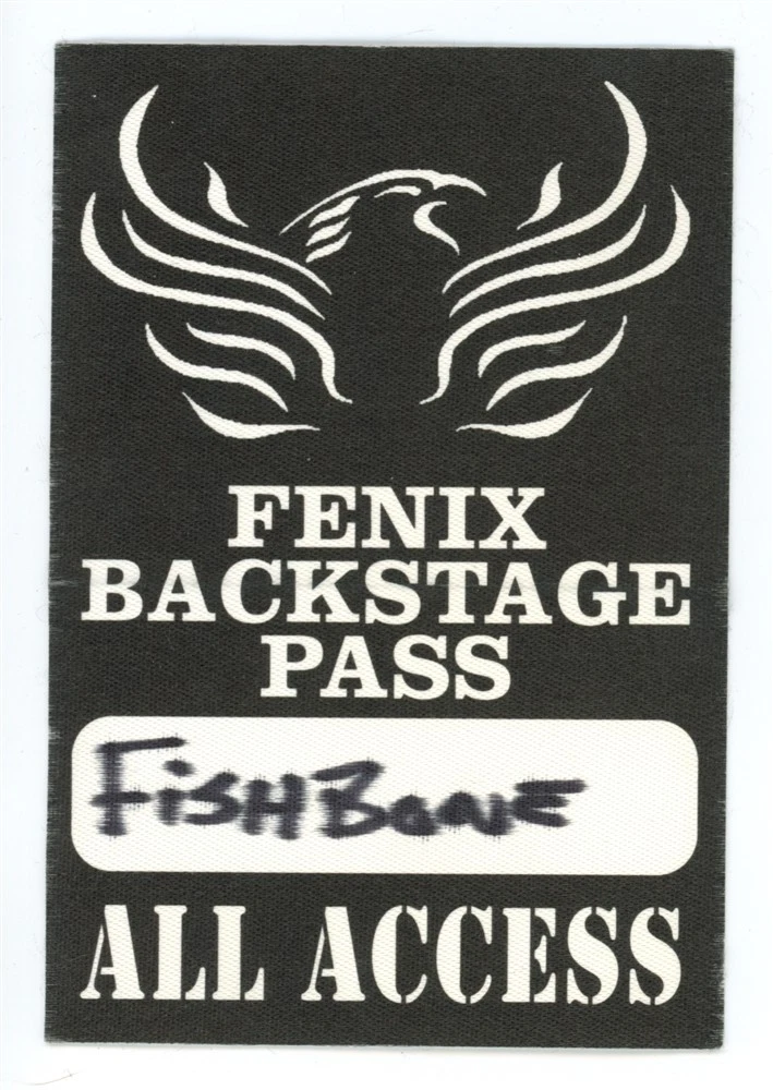 Fishbone All Access Backstage Pass - 1992 Tour | Autographia