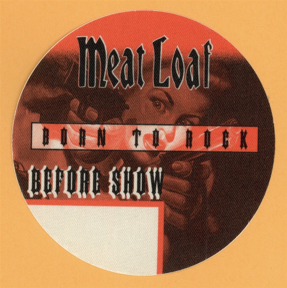 Meat Loaf 1996 Welcome to the Neighborhood Concert Tour BEFORE ...