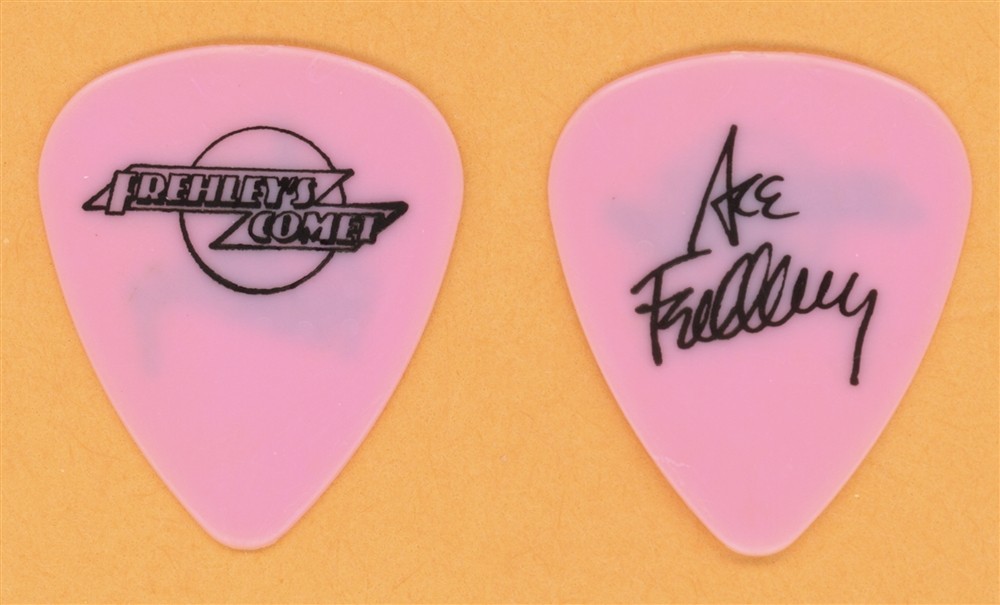 KISS Ace Frehley Frehleys Comet Vintage Guitar Pick - 1987 US Tour ...
