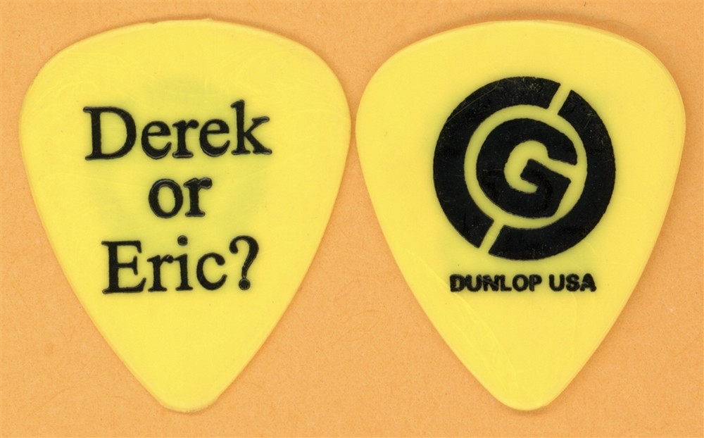 Guttermouth Eric Davis 2002 Derek or Eric? Tour Yellow Guitar Pick ...