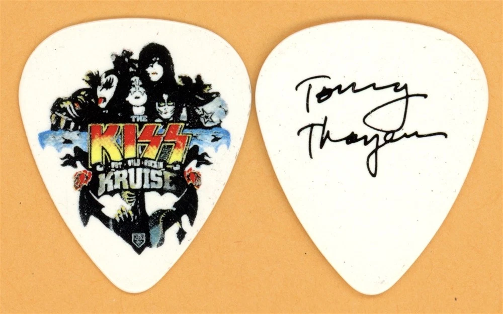 KISS Tommy Thayer Vintage Guitar Pick - 2012 KISS KRUISE Alive 35 Tour ...