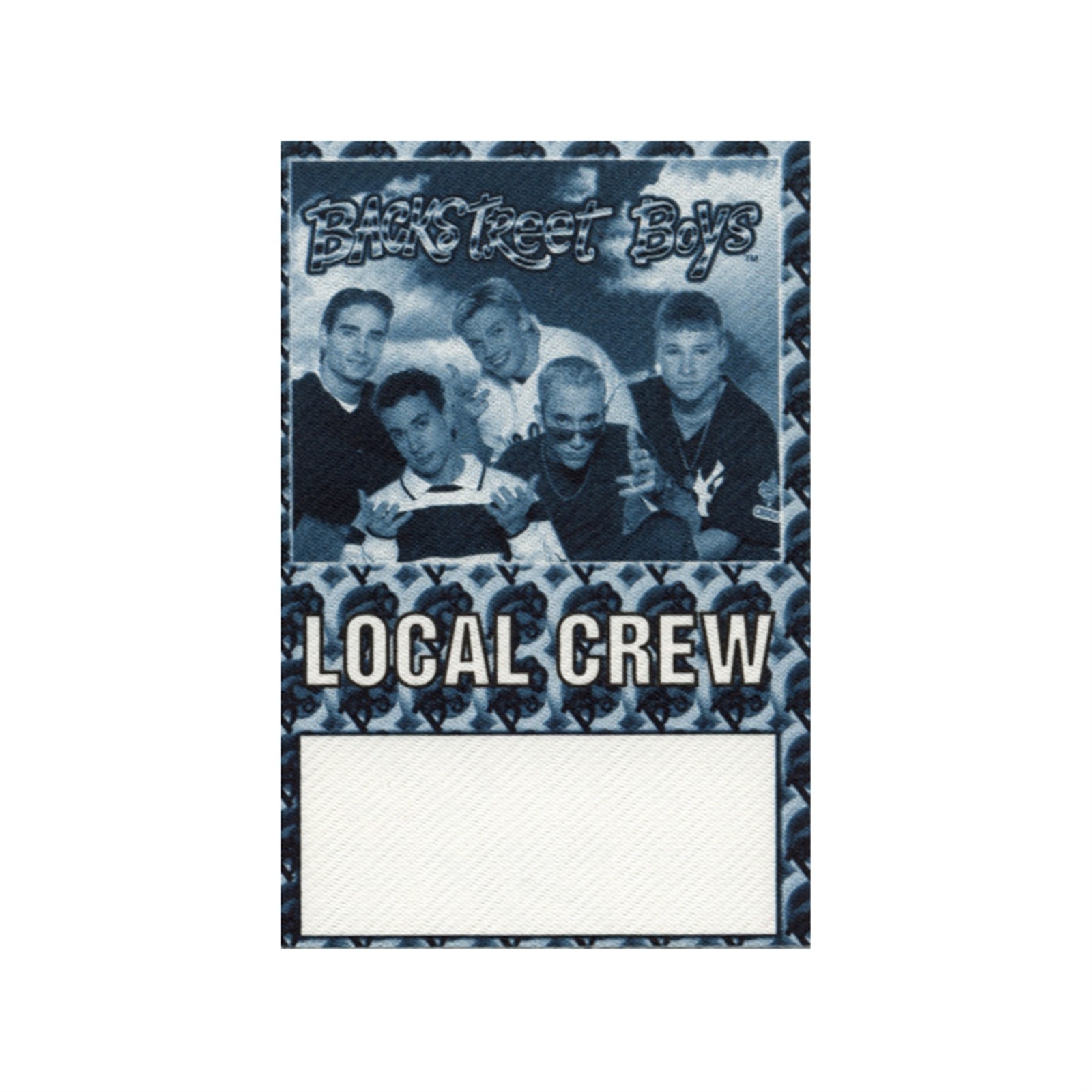 Backstreet Boys 1998 Backstreet's Back Concert Tour Local Crew ...