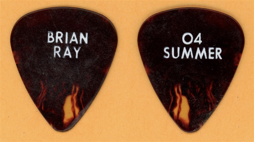 Paul McCartney Brian May Vintage Guitar Pick - 2004 US Summer Tour ...
