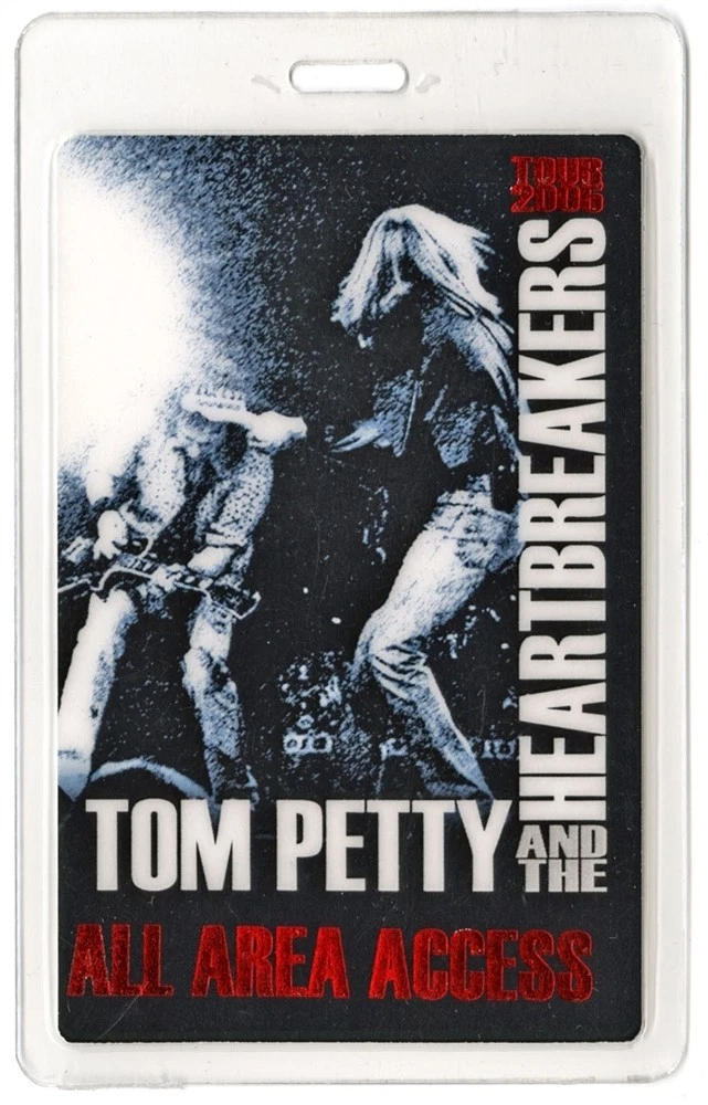 Tom Petty & the Heartbreakers 2005 Tour All Access Foil Laminated ...