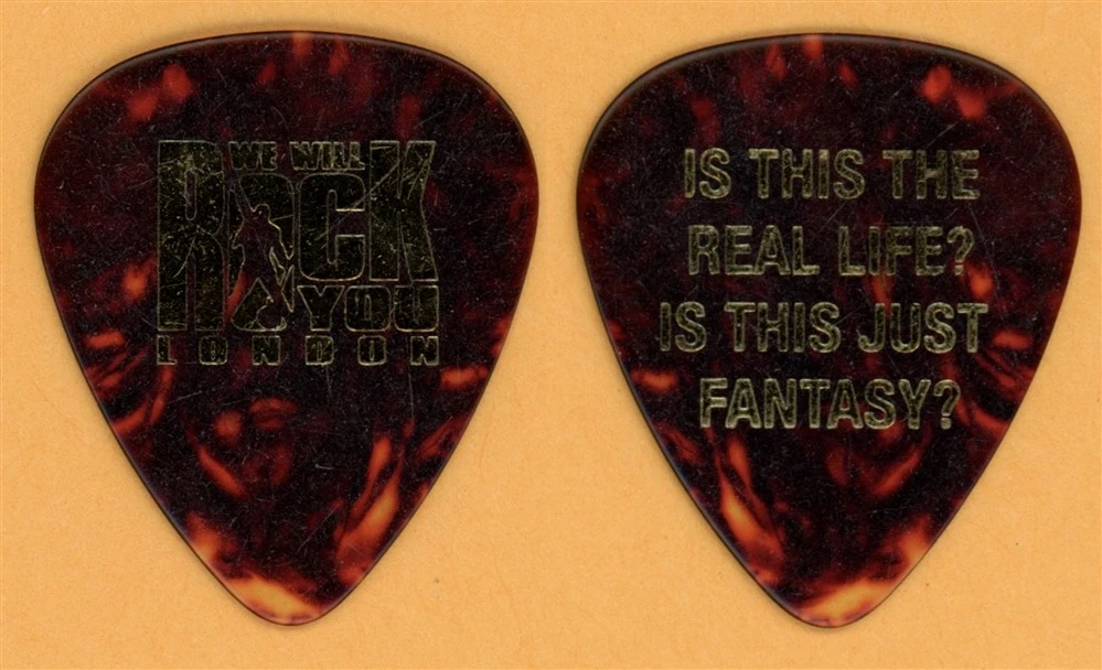 Queen We Will Rock You the Musical Vintage Guitar Pick - 2009 UK Tour ...