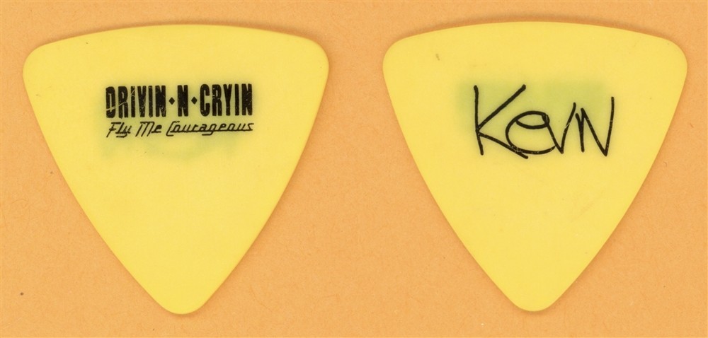 Drivin N Cryin Kevin Kinney Vintage Guitar Pick - 1991 Fly Me ...