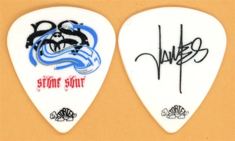 Stone Sour James Root Slipknot Vintage Guitar Pick - 2011 Audio Secrecy ...