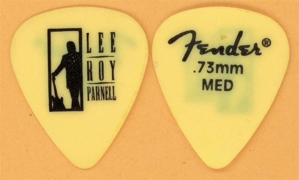 Lee Roy Parnell Vintage Guitar Pick - 1995 A Little Bit Of You Tour ...