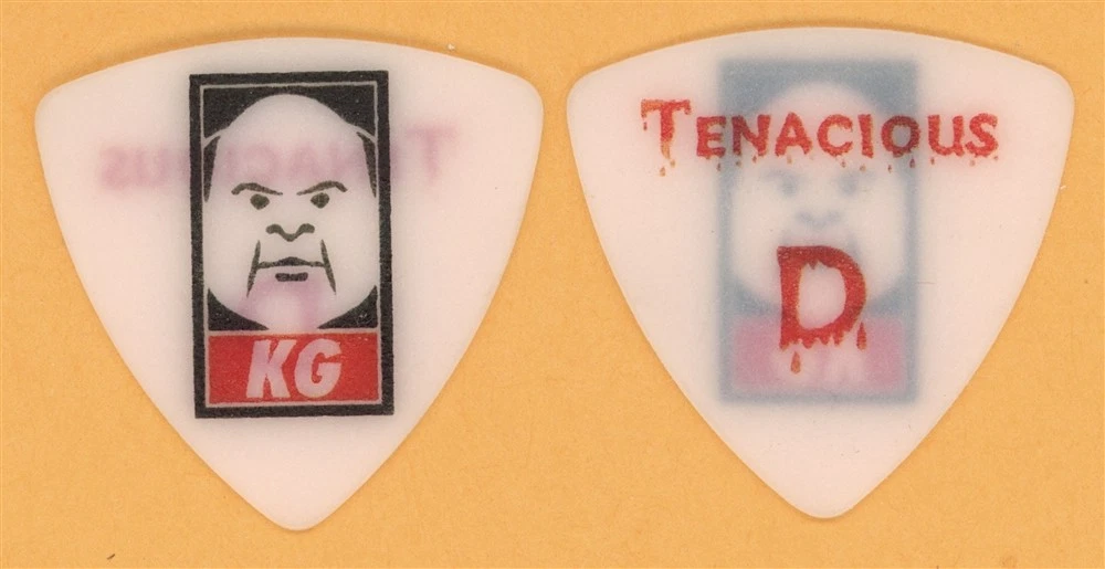 Tenacious D Kyle Gass Guitar Pick - 2006 The Pick of Destiny Tour ...