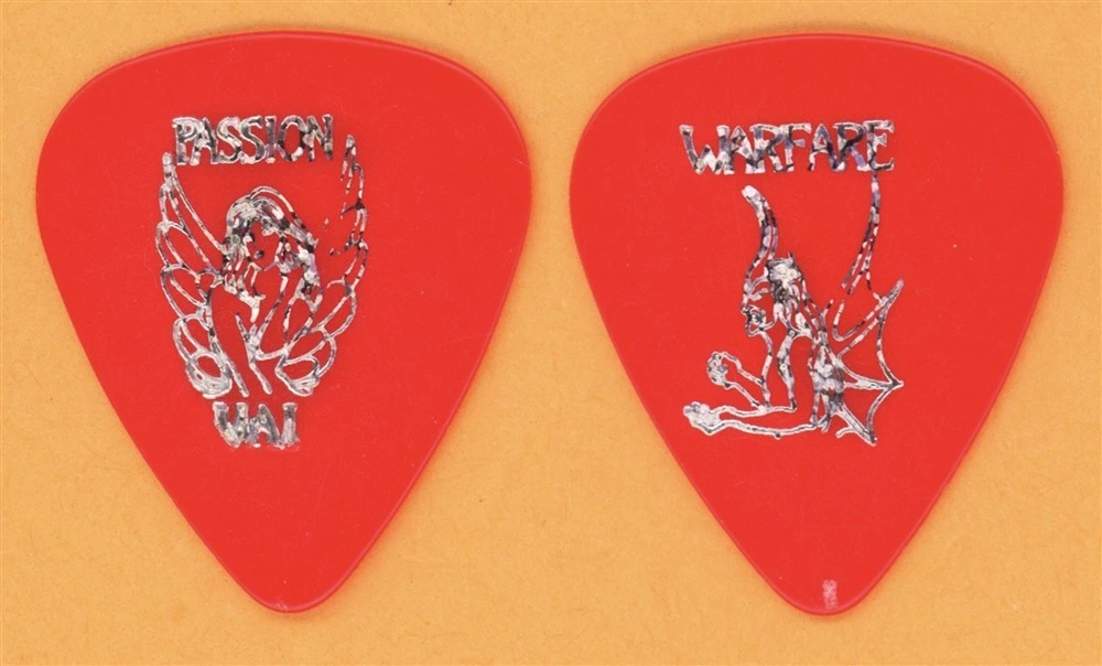 Steve Vai Vintage Guitar Pick - 1990 Passion and Warfare Tour | Autographia
